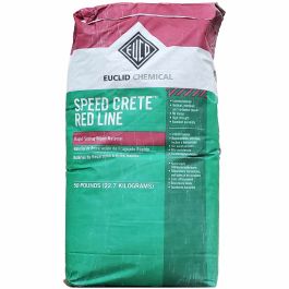 Euclid Speed Crete Red Line 50lb Bag | Indcon Supply
