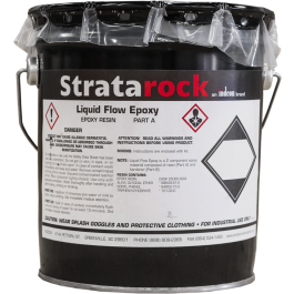 Stratarock Liquid Flow Epoxy .24 cu ft unit | Indcon Supply